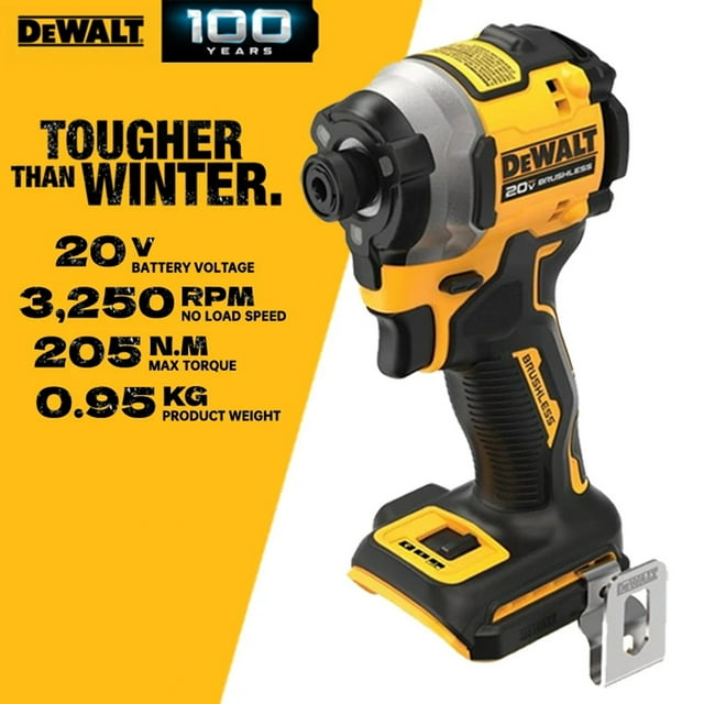 "DEWALT Cordless DCF850 20V Max Atomic 1/4"" Brushless 3 Speed Impact ...