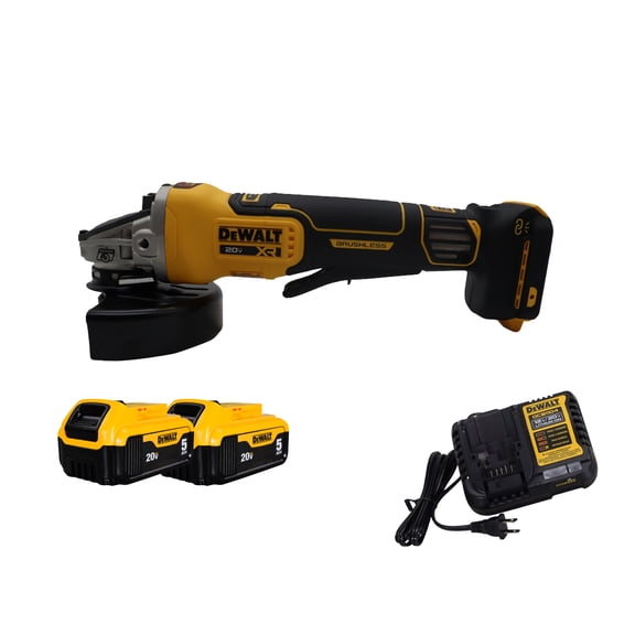 Cordless Grinder With Battery And Charger