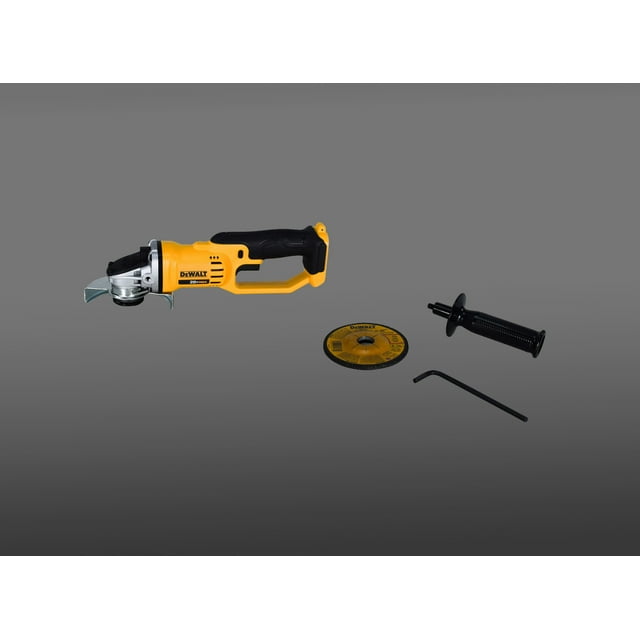 DeWalt Power XR DCG412B 20V Max Cordless Lithium-Ion 4-1/2 DeWalt Power XR DCG412B 20V Max Cordless Lithium-Ion 4-1/2
