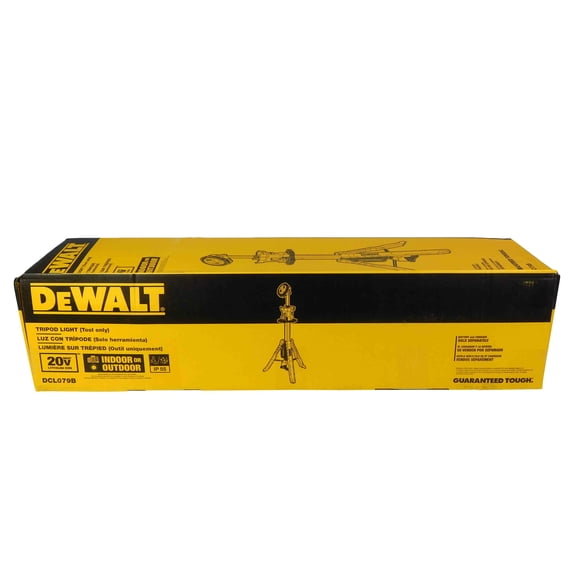 DeWalt 20V Max LED Stand Cordless Tripod Light DCL079B (Bare Tool ...