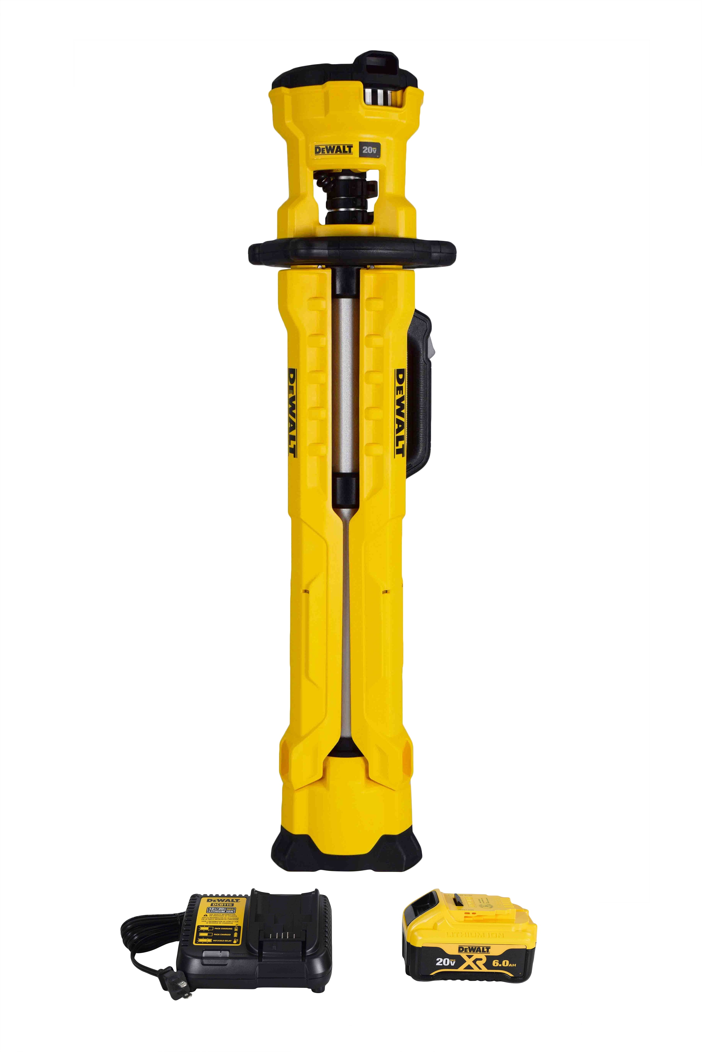DeWalt DCL079R1 20V Max Cordless Lithium-Ion 3000 Lumens Tripod Light ...