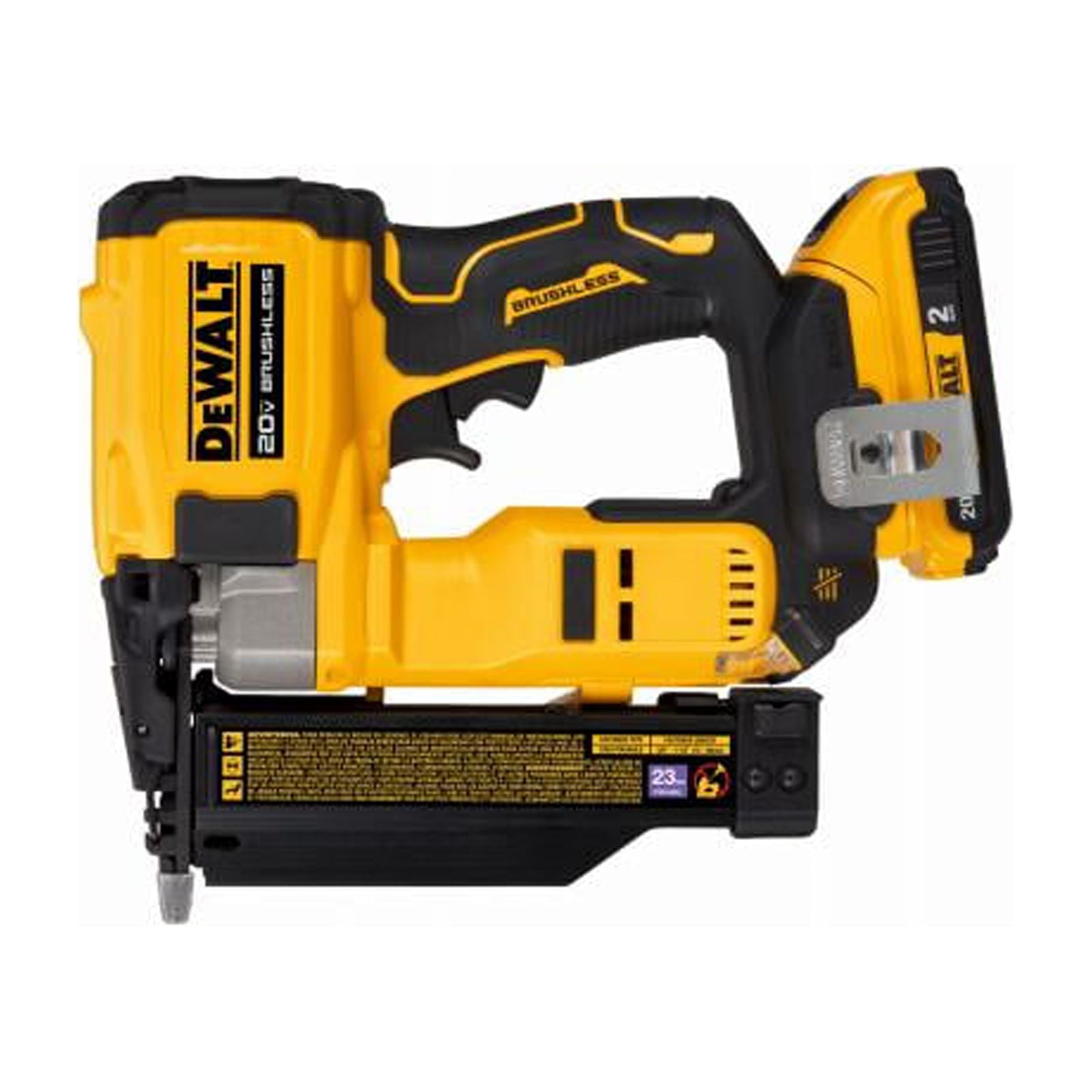 DeWalt DCN623D1 20 Volt MAX Atomic Compact Cordless Pin Nailer Kit dewalt-dcn623d1-20-volt-max-atomic-compact-cordless-pin-nailer-kit