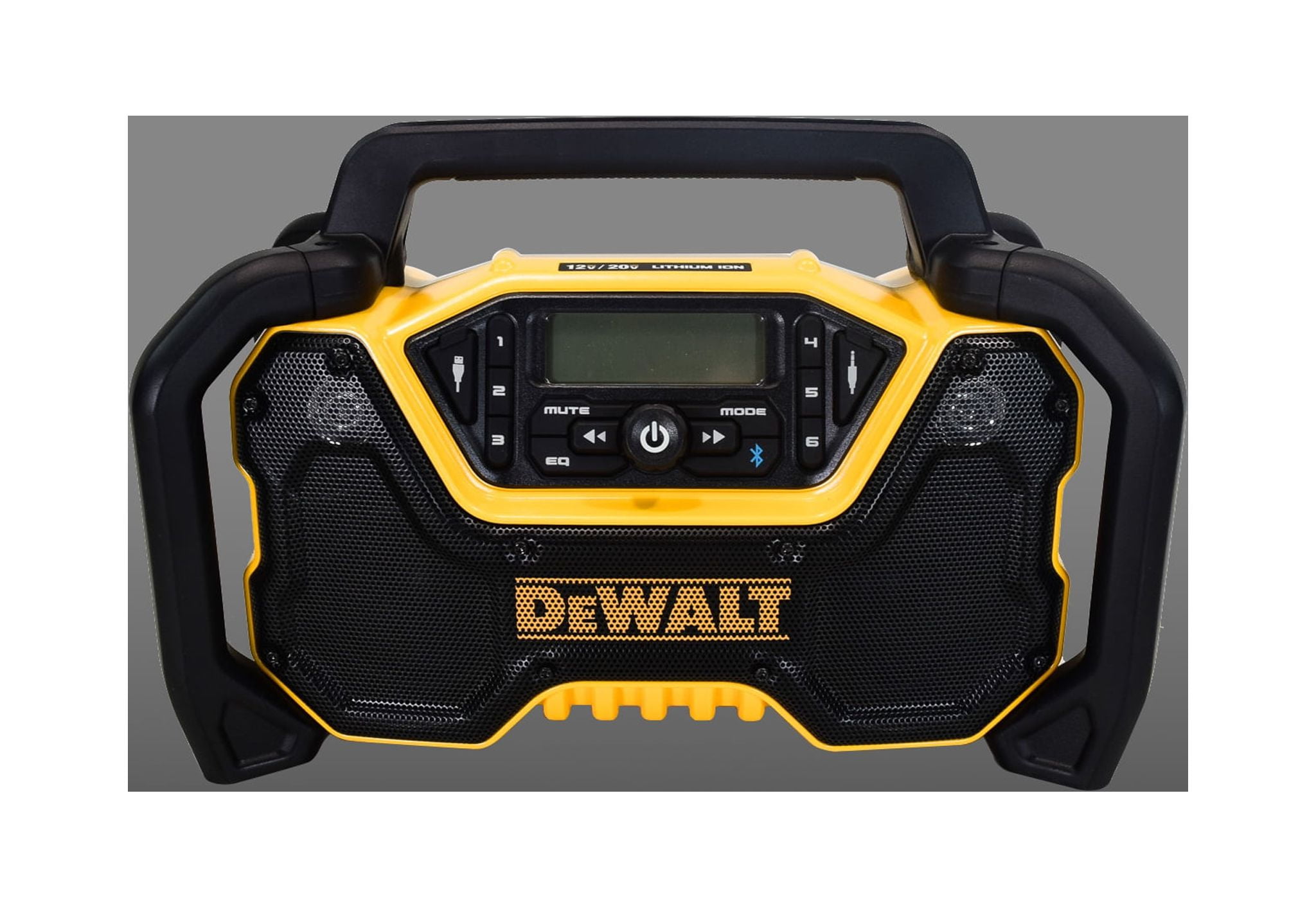 DeWalt DCR028B 20V Compact Cordless Bluetooth Radio, Long Range, AM/FM ...