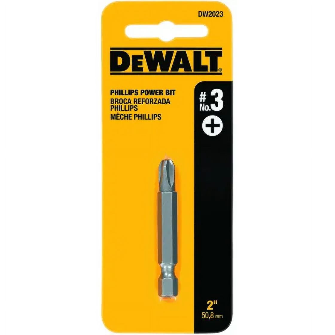DeWalt DW2023 #3 Phillips Insert Bit, Each - Walmart.com