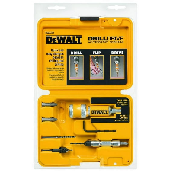 DeWalt DW2730 8 Piece Quick Change Drill And Drive Set, 1 Each ...