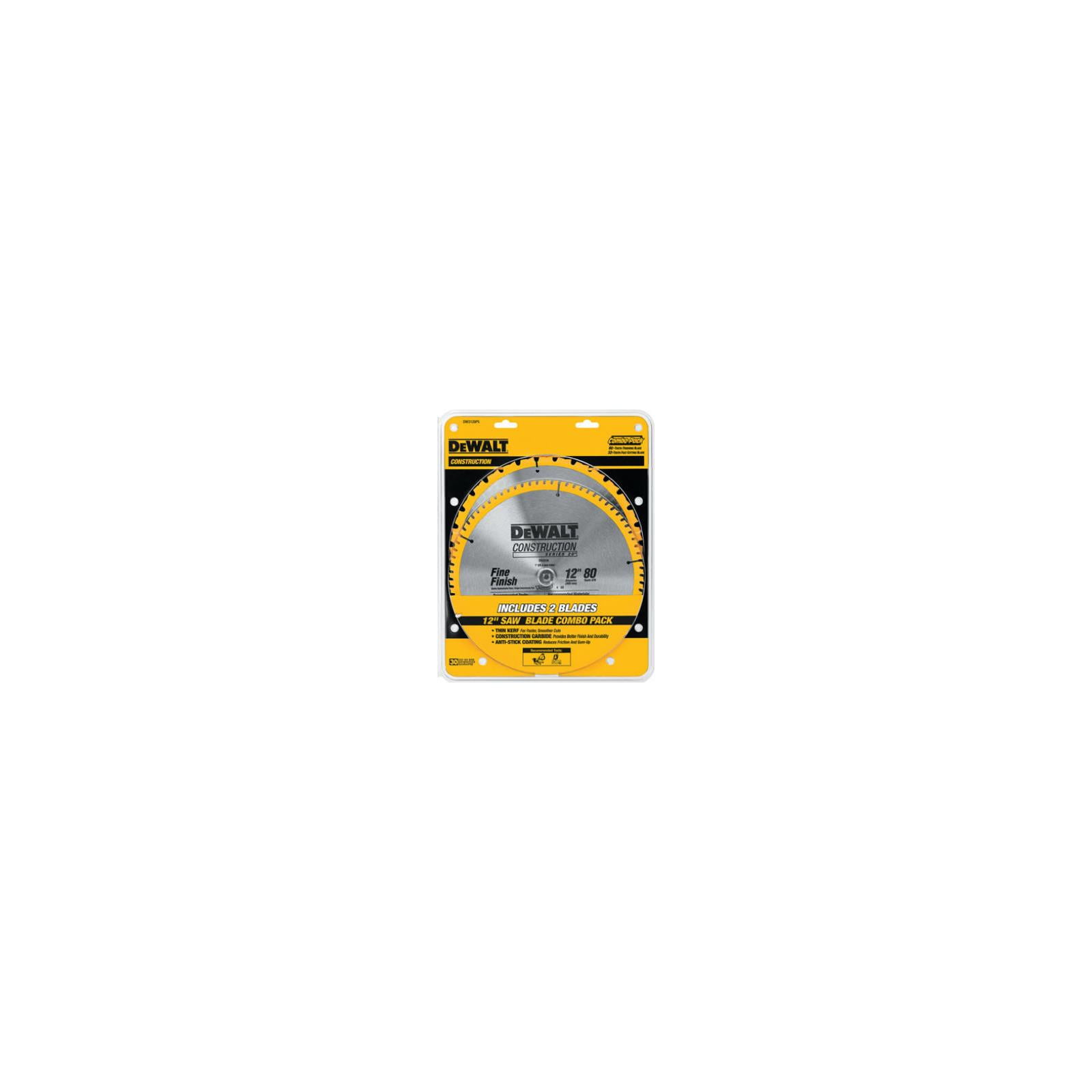DEWALT Large Saw Blades 12-in 40-Tooth Rough Finish Tungsten Carbide ...