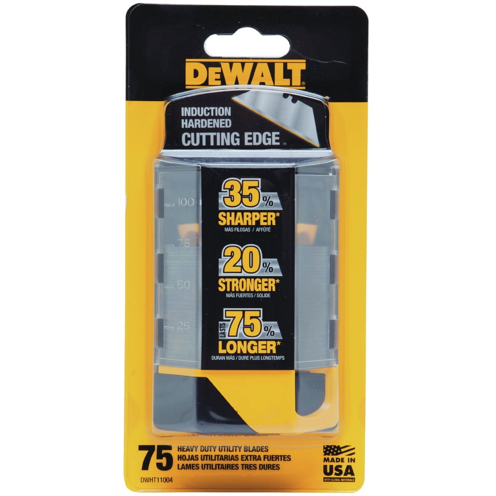 DeWalt DWHT11004 Heavy-Duty Utility Blades - Walmart.com
