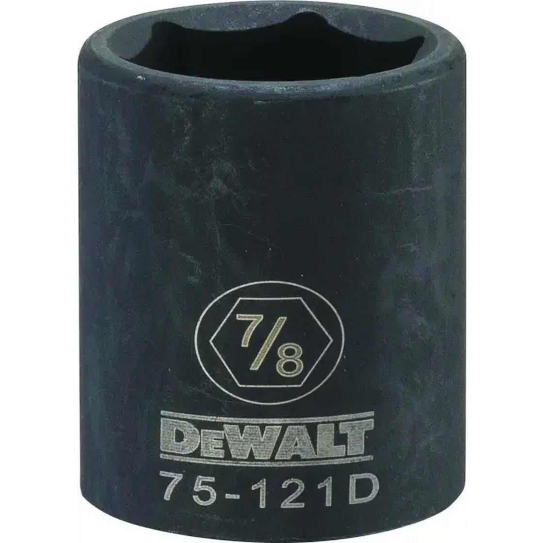 DeWalt DWMT75121OSP Deep Impact Socket, 7/8 Inch Socket, 1/2 Inch Drive ...