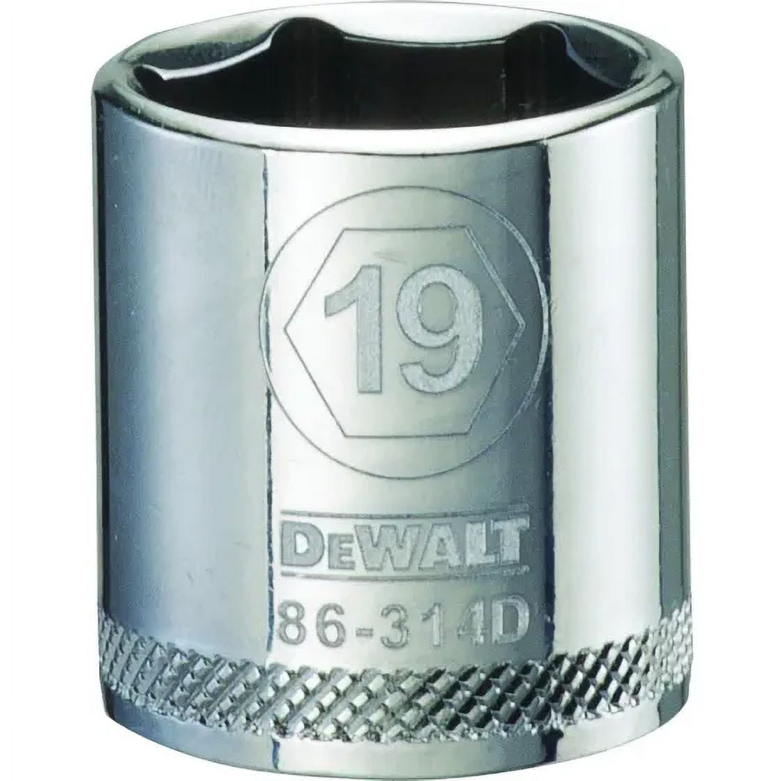 DeWalt DWMT86314OSP Hand Socket, 19 Millimeter Socket, 3/8 Inch Drive ...