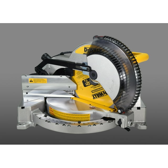 "DeWalt 15-Amp 12"" Electric Single-Bevel Compound Miter Saw DWS715 ...