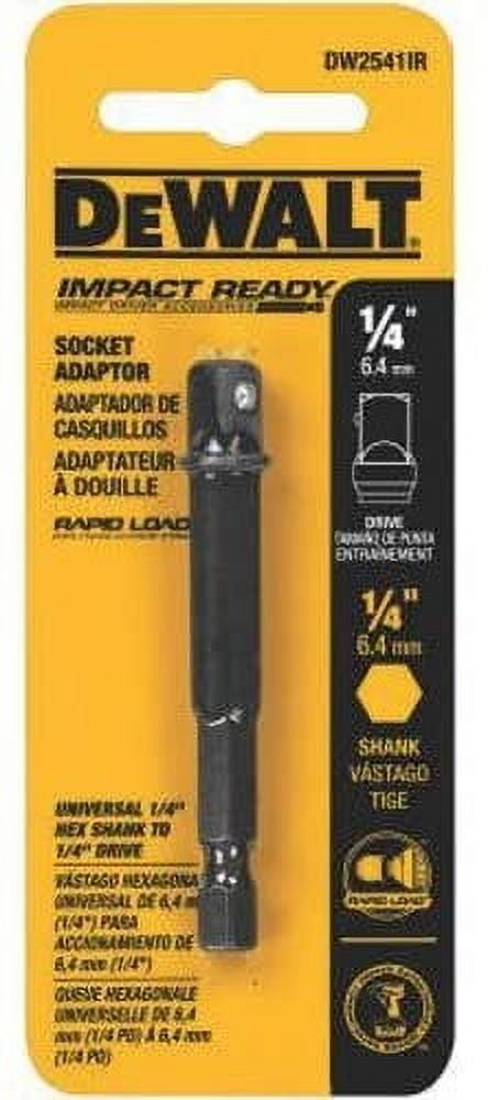 DeWalt Impact Ready High Speed Steel Socket Adapter 1 pk - Walmart.com