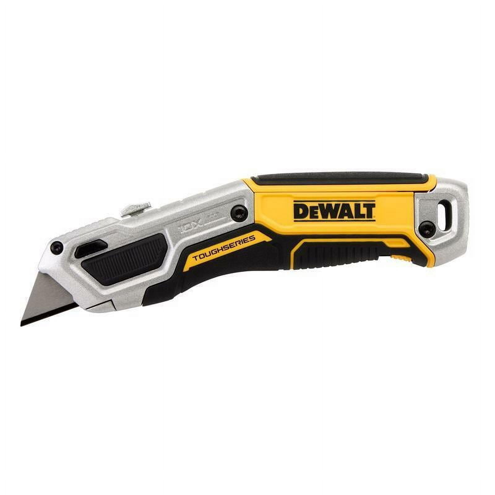 DeWalt Toughseries 2.40 in. Sliding Utility Knife Black/Yellow ...