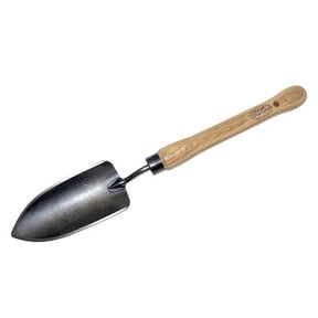 DeWitt Forged Hand Trowel, Boron Steel Blade, Ash Wood Handle ...