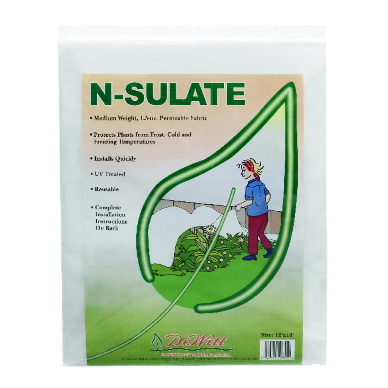 DeWitt N-Sulate Polyethylene Plant Protection, 10 ft W x 12 ft L, Cold ...