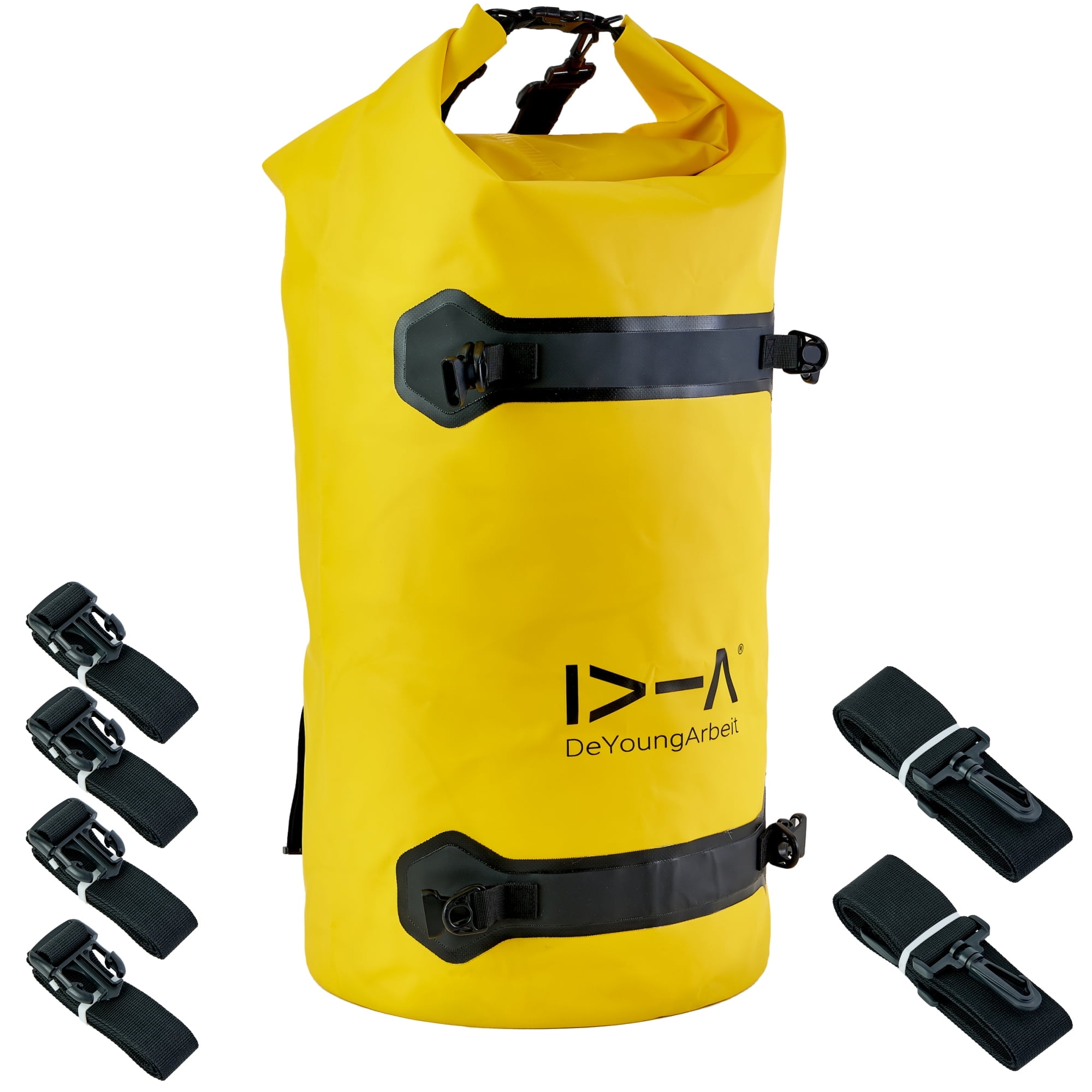 DeYoungArbeit Waterproof Dry Bag for Men Women, 80L Roll Top ...
