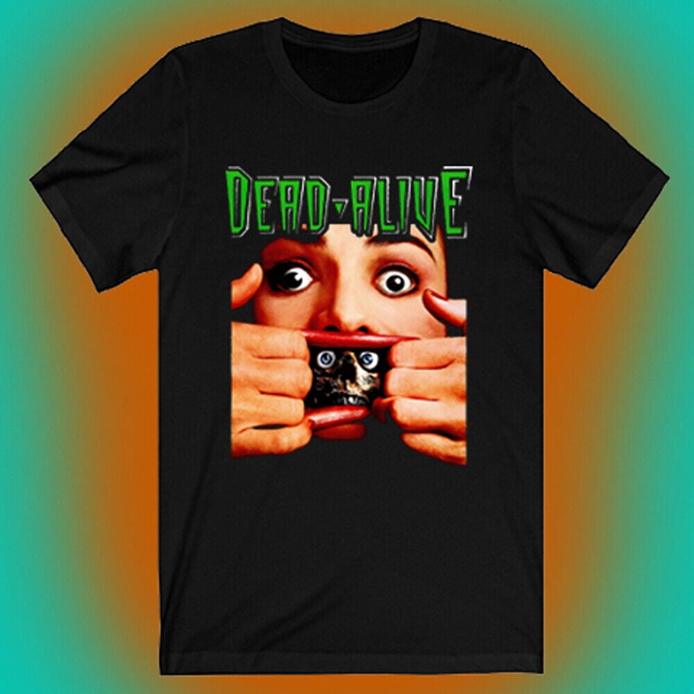 Dead Alive Horror Movie Poster Men's Black T-shirt Size S to 5XL ...