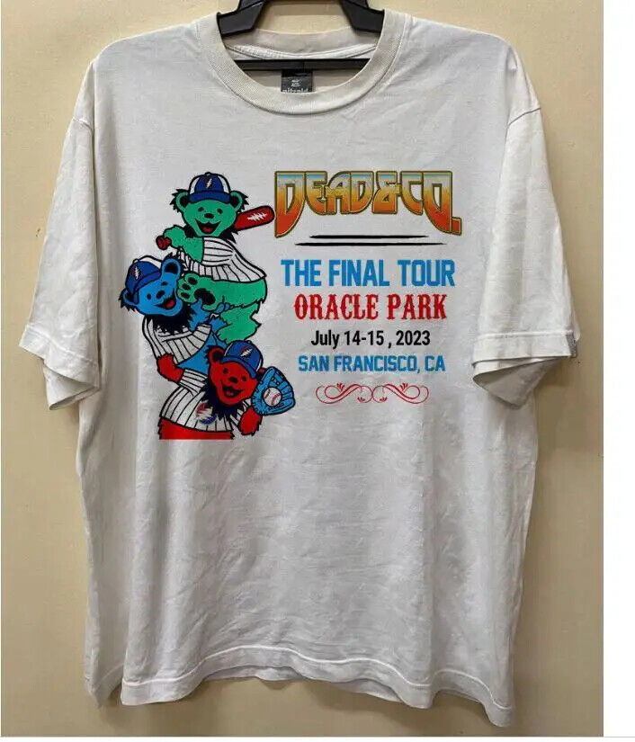 Dead And Company Oracle Park San Francisco Cotton Unisex Tshirt S-5XL ...