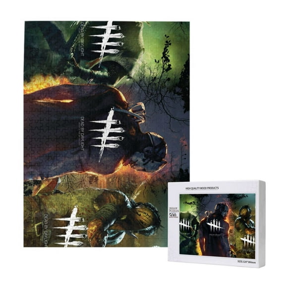 Dead By Daylight Dbd Jigsaw Puzzle 500 Pieces Wooden Puzzle Home Decor ...