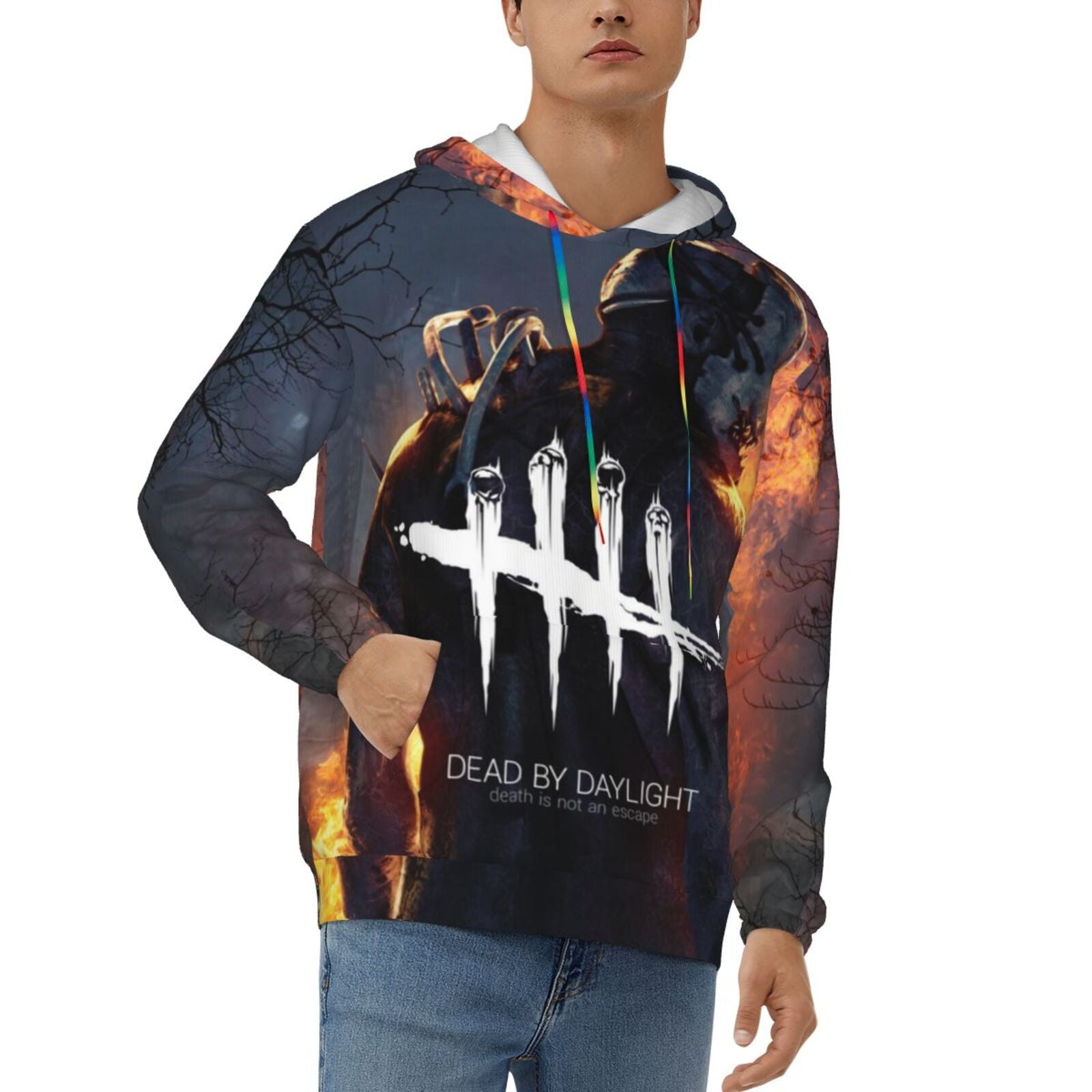 Dead By Daylight Dbd Mens Active Sweatshirts Cozy Hoodie 3d Graphic ...