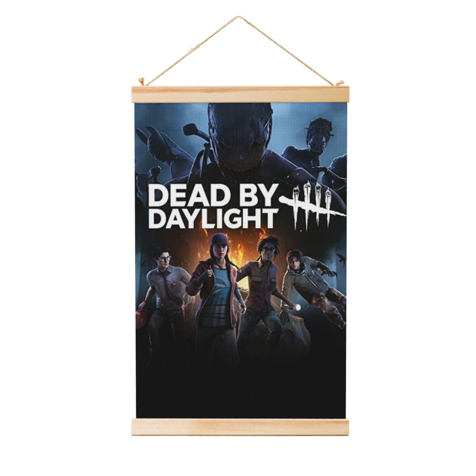 Dead By Daylight Dbd Wooden Shaft Hanging Poster Home Decor Poster Wall Art Painting For Living ...