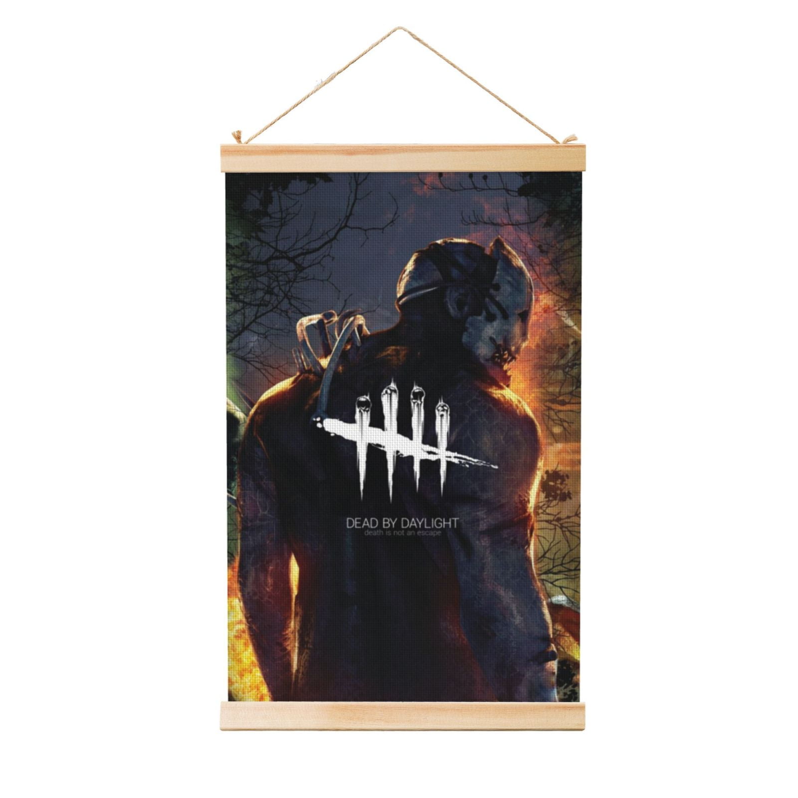 Dead By Daylight Dbd Wooden Shaft Hanging Poster Home Decor Poster Wall ...