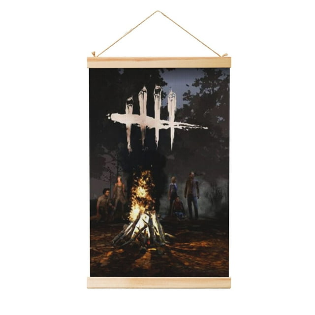 Dead By Daylight Dbd Wooden Shaft Hanging Poster Home Decor Poster Wall ...
