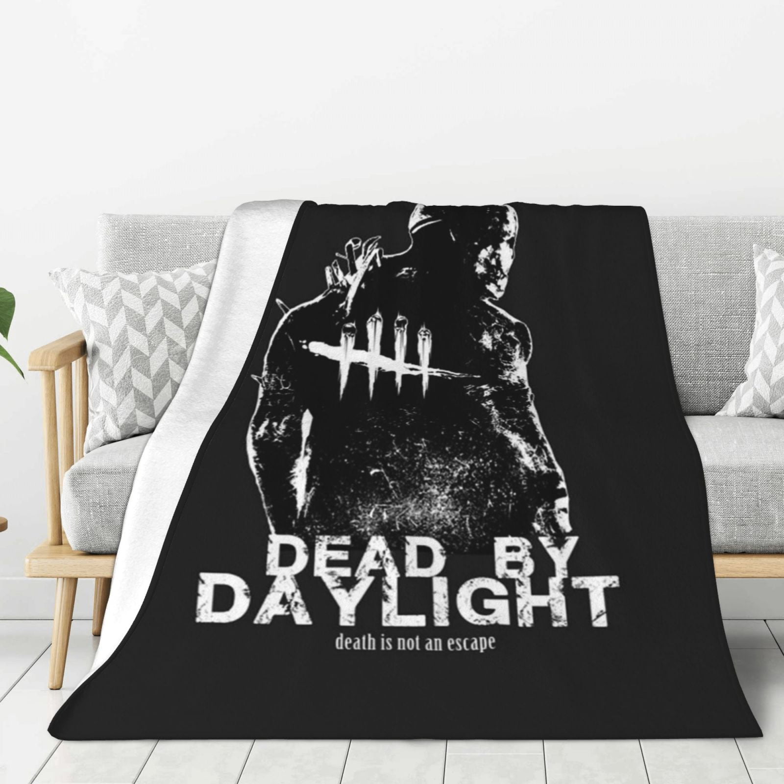 Dead By Daylight Death Blanket Cozy Soft Fleece Flannel Bed Blanket All ...