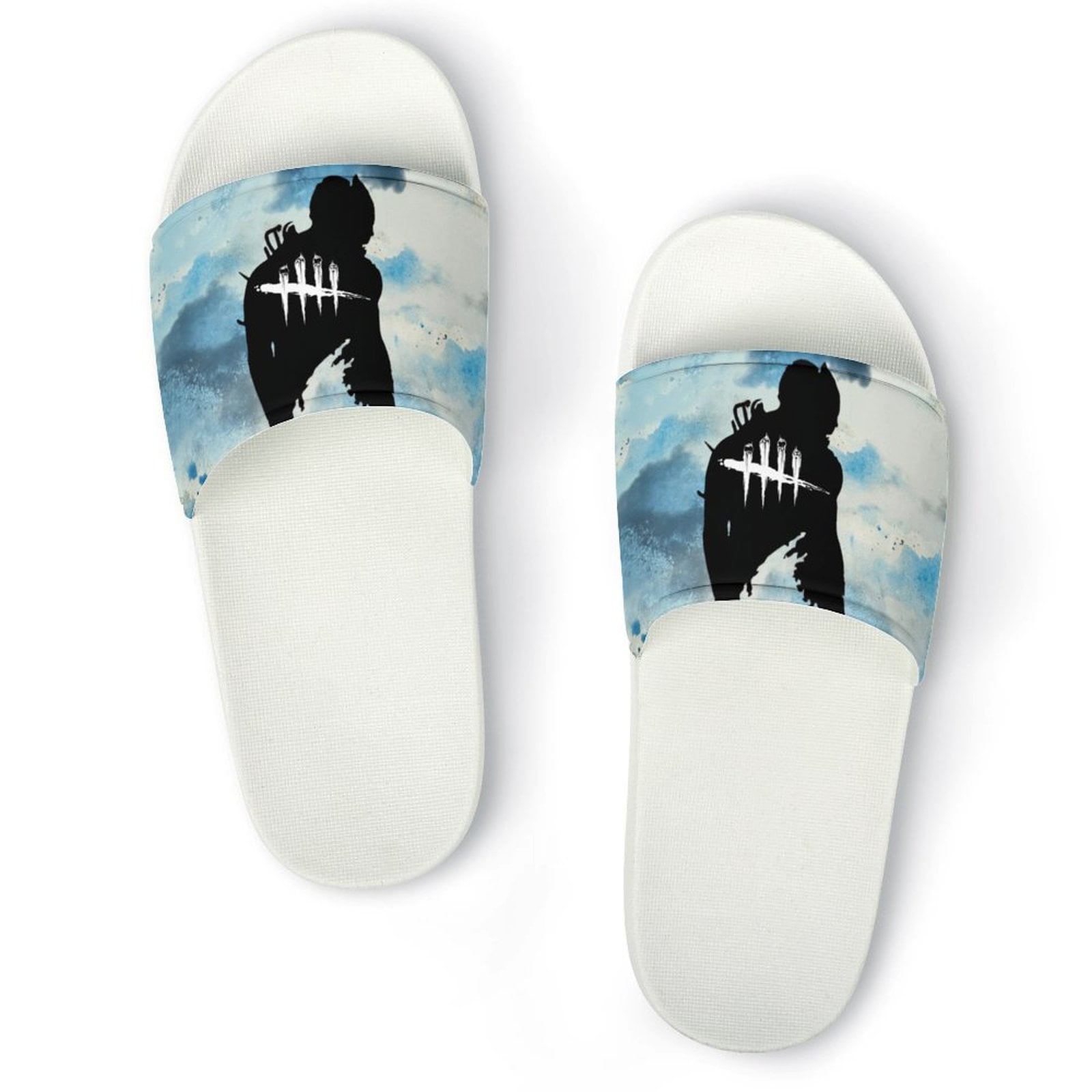 Dead By Daylight Game Logo Unisex Slippers Summer Beach Slide Sandals Comfortable Home Slippers ...