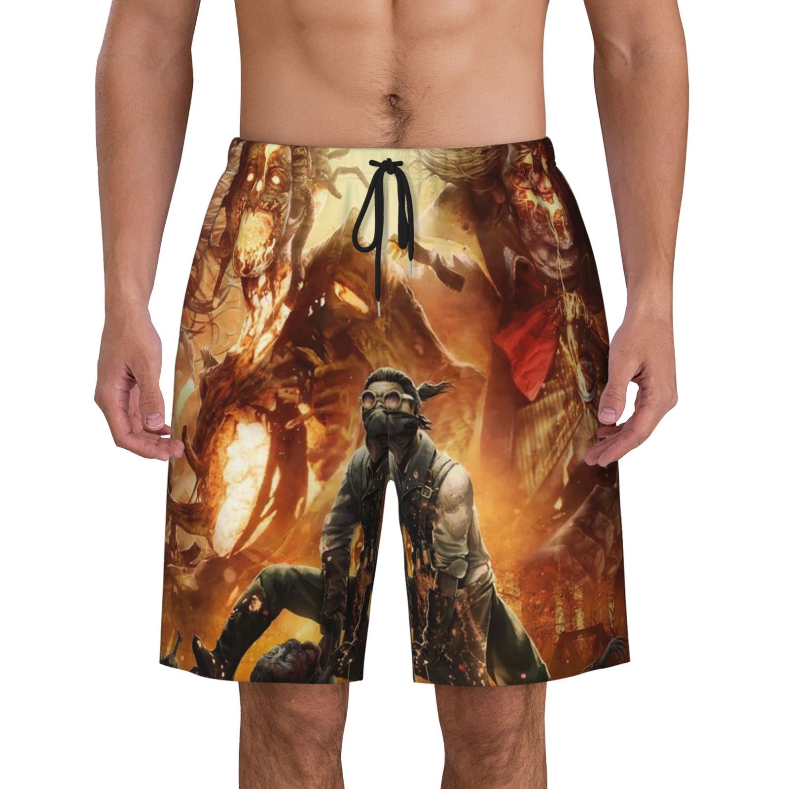 Dead By Daylight Mens Swim Trunks Quick Dry Board Shorts Beach Shorts ...