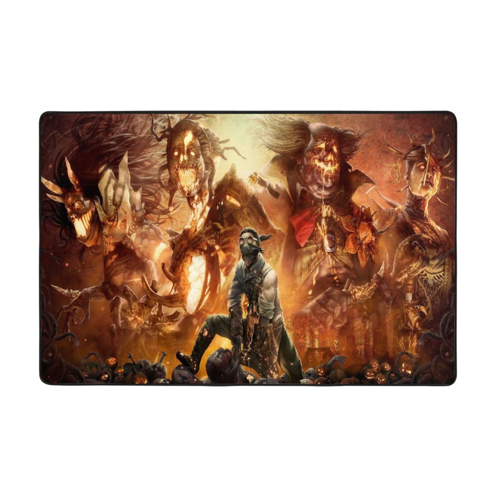 Dead By Daylight Rug Cartoon Character Carpet For Bedroom Livingroom ...