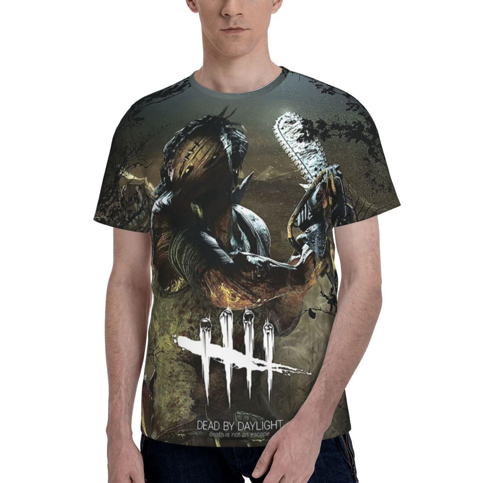 Dead By Daylight T-Shirts 3d Printed Short Sleeve Tee Shirt For Men ...
