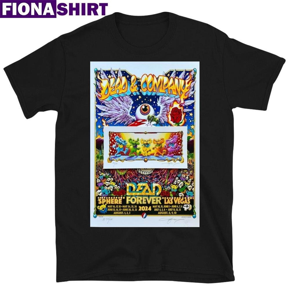 Dead Company Tour Dead Forever 2024 Poster Shirt - Walmart.com