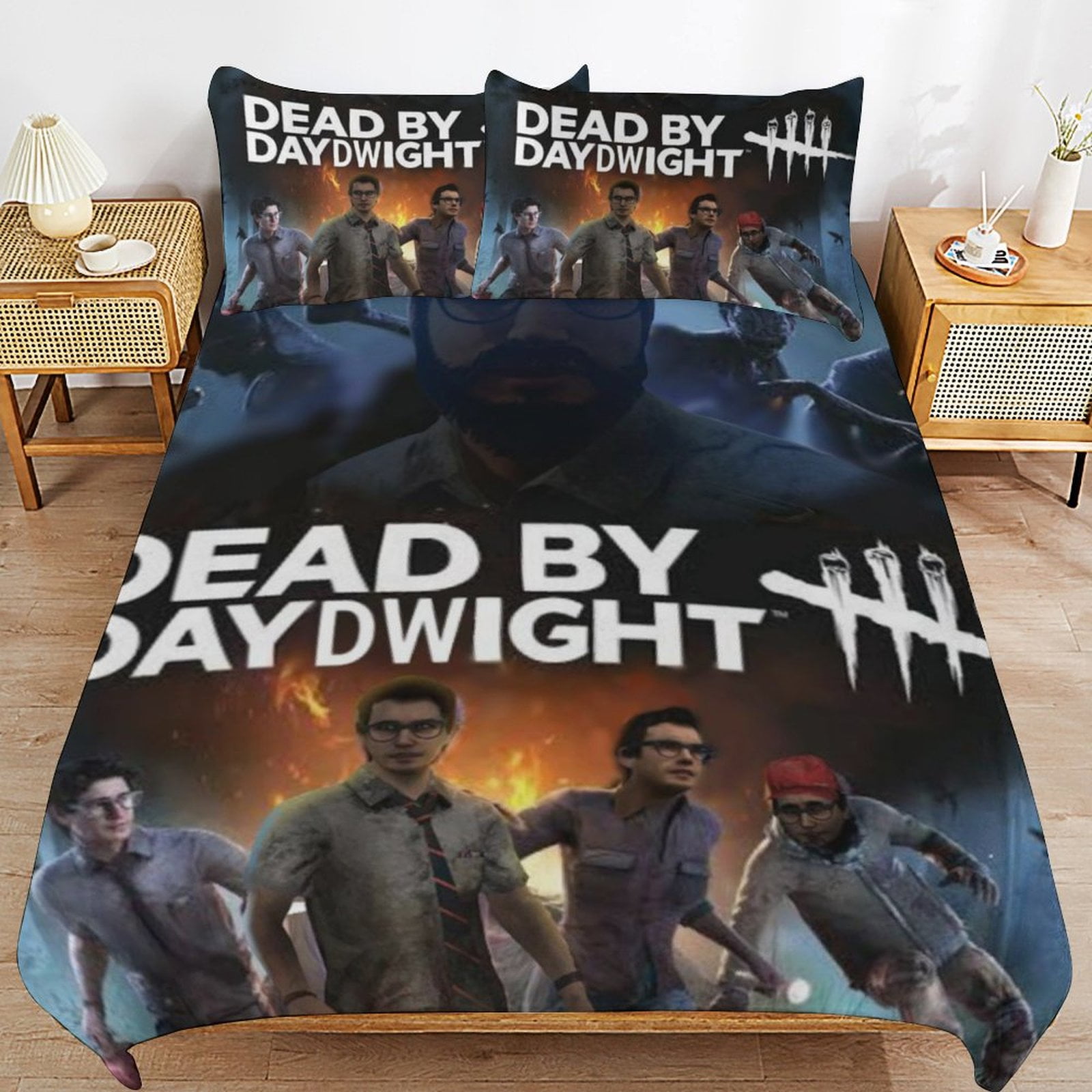 Dead by Daylight DBD 3 Pieces Bedding Set 3D Printed Lightweight Bed ...