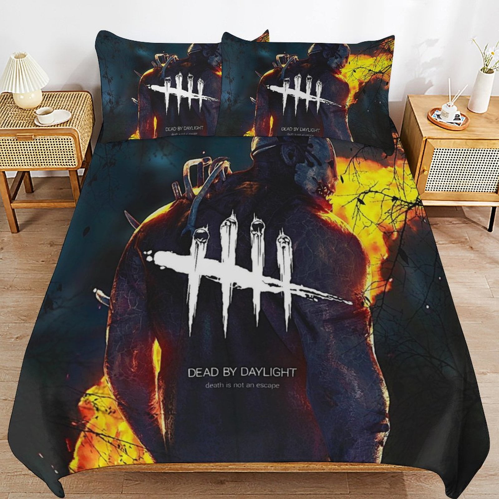 Dead by Daylight DBD 3 Pieces Bedding Set 3D Printed Lightweight Bed ...