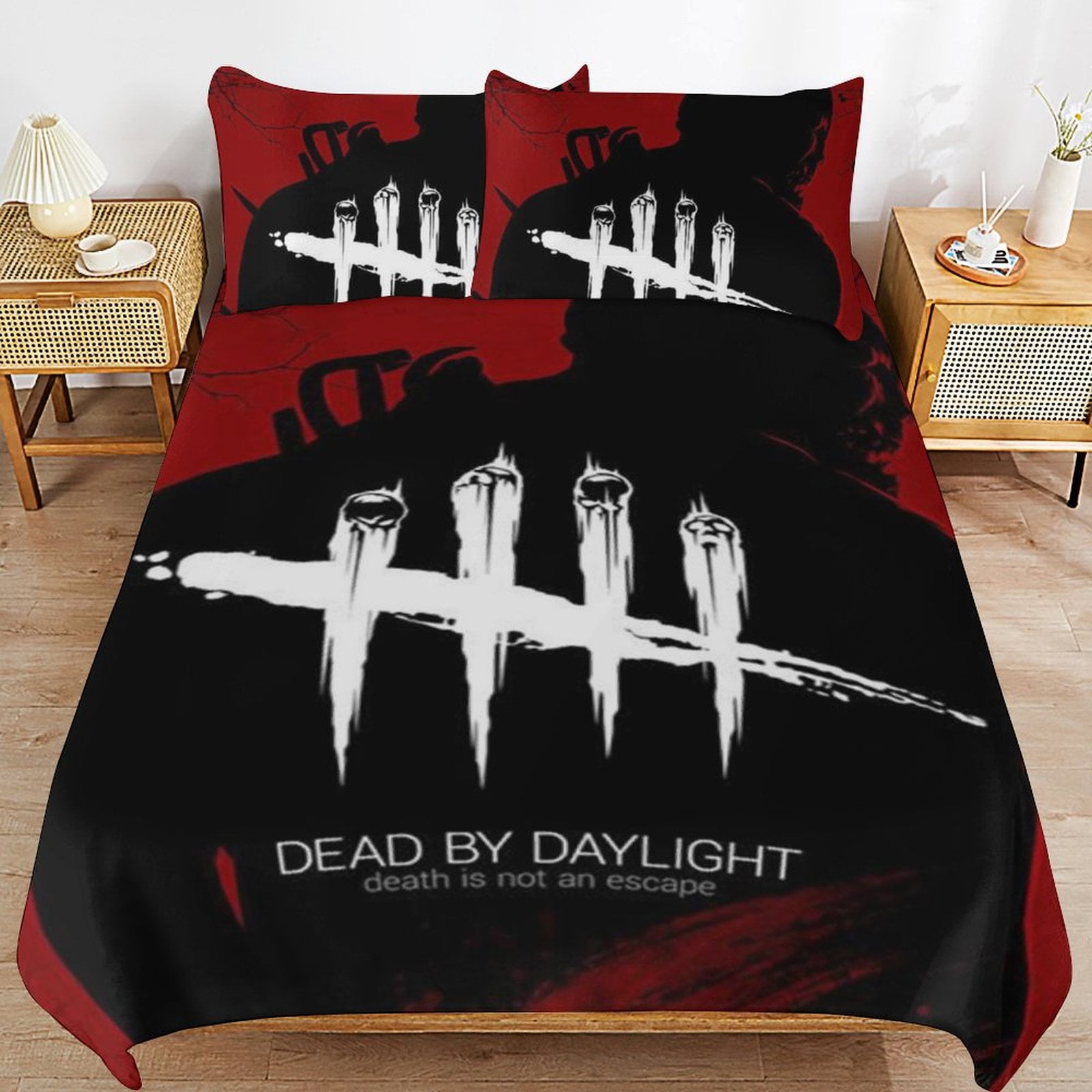 Dead by Daylight DBD 3 Pieces Bedding Set 3D Printed Lightweight Bed ...