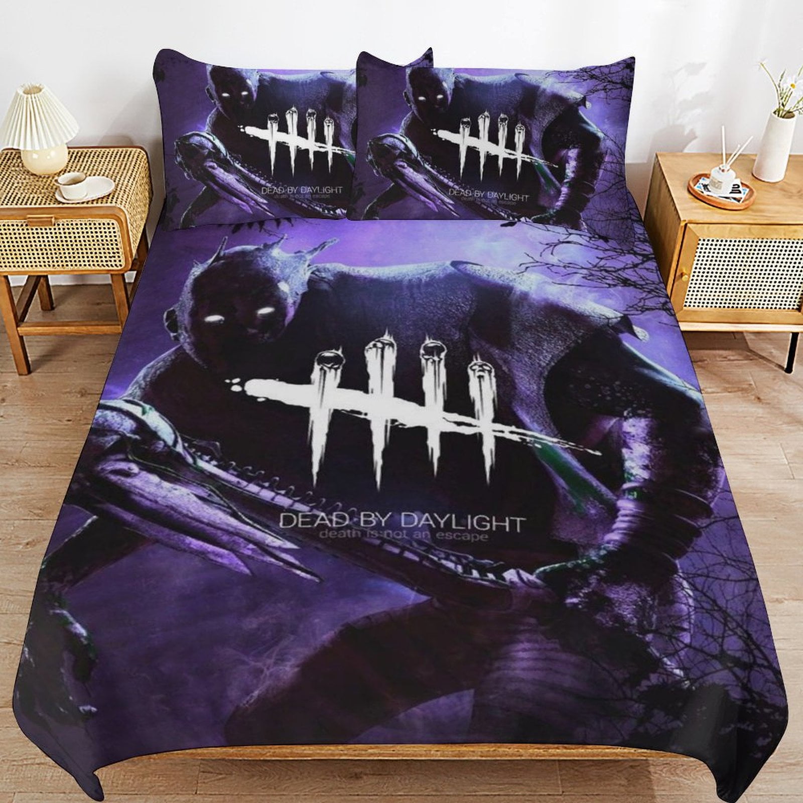 Dead by Daylight DBD 3 Pieces Bedding Set 3D Printed Lightweight Bed ...