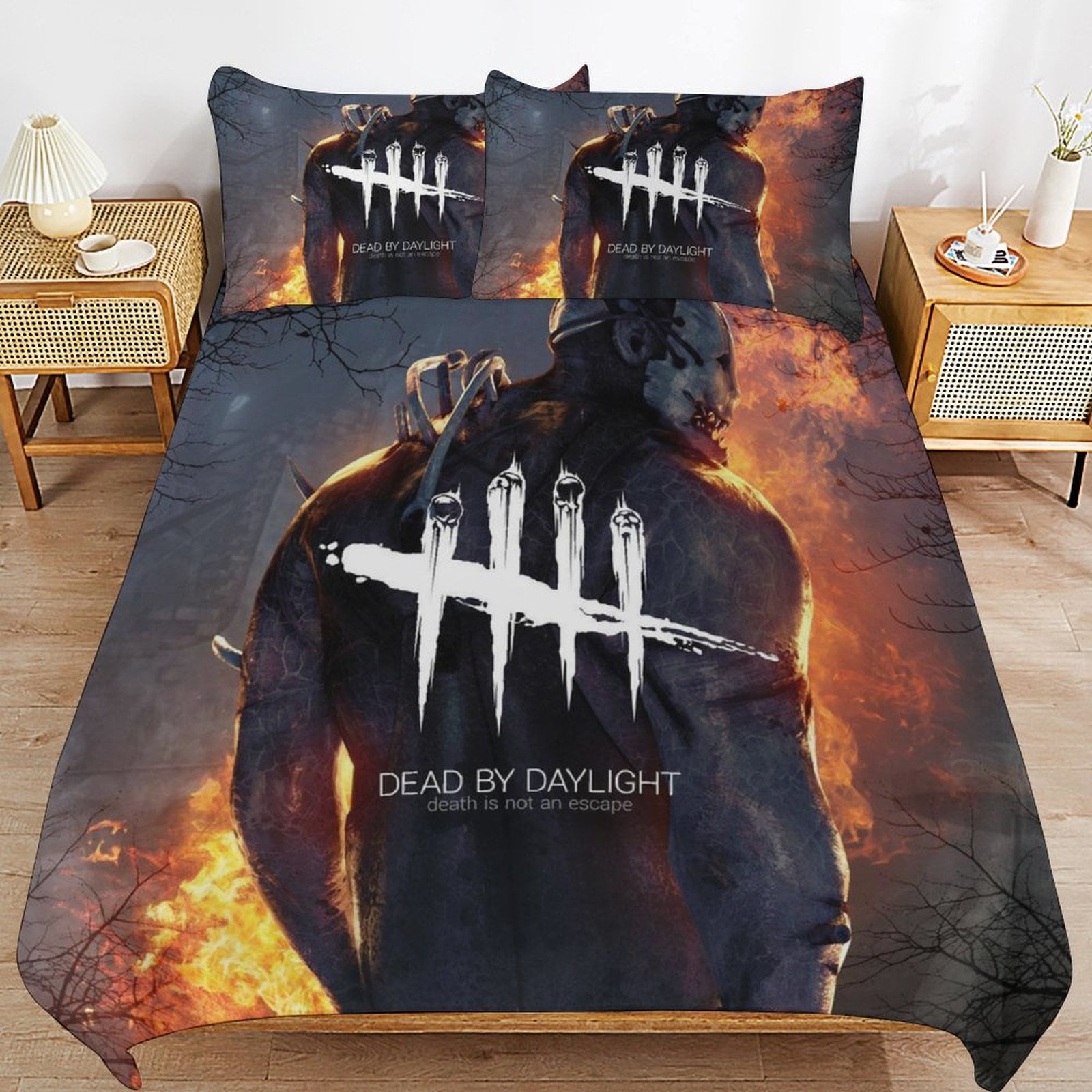 Dead by Daylight DBD 3 Pieces Bedding Set 3D Printed Lightweight Bed ...
