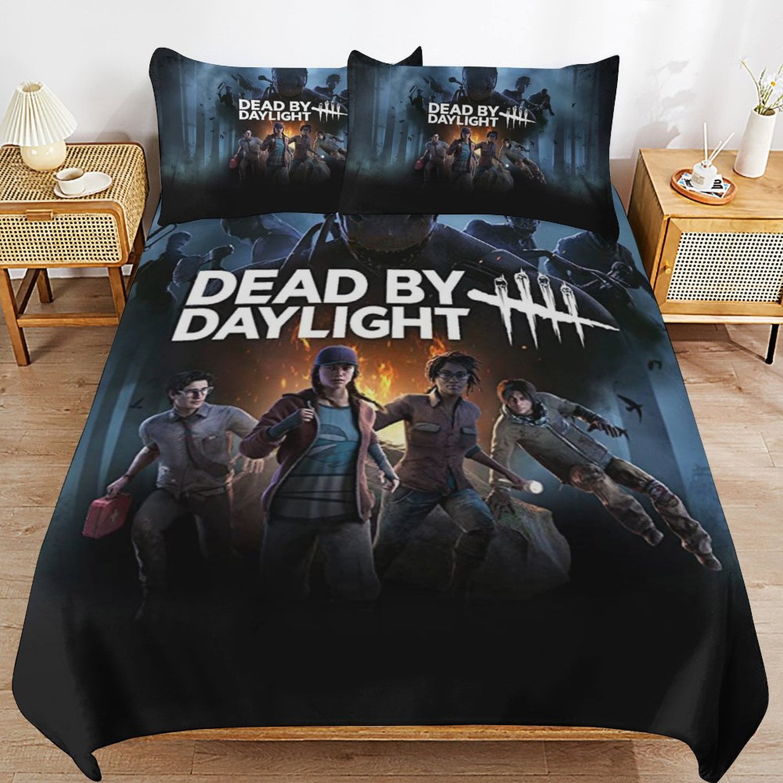 Dead by Daylight DBD 3 Pieces Bedding Set 3D Printed Lightweight Bed ...