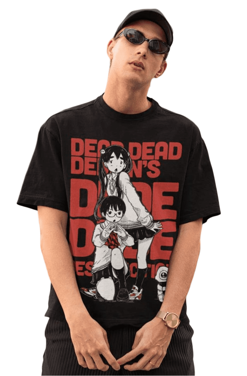 Dead Dead Demons dededede Destruction t-shirt - Manga Inio Asano tee - Walmart.com