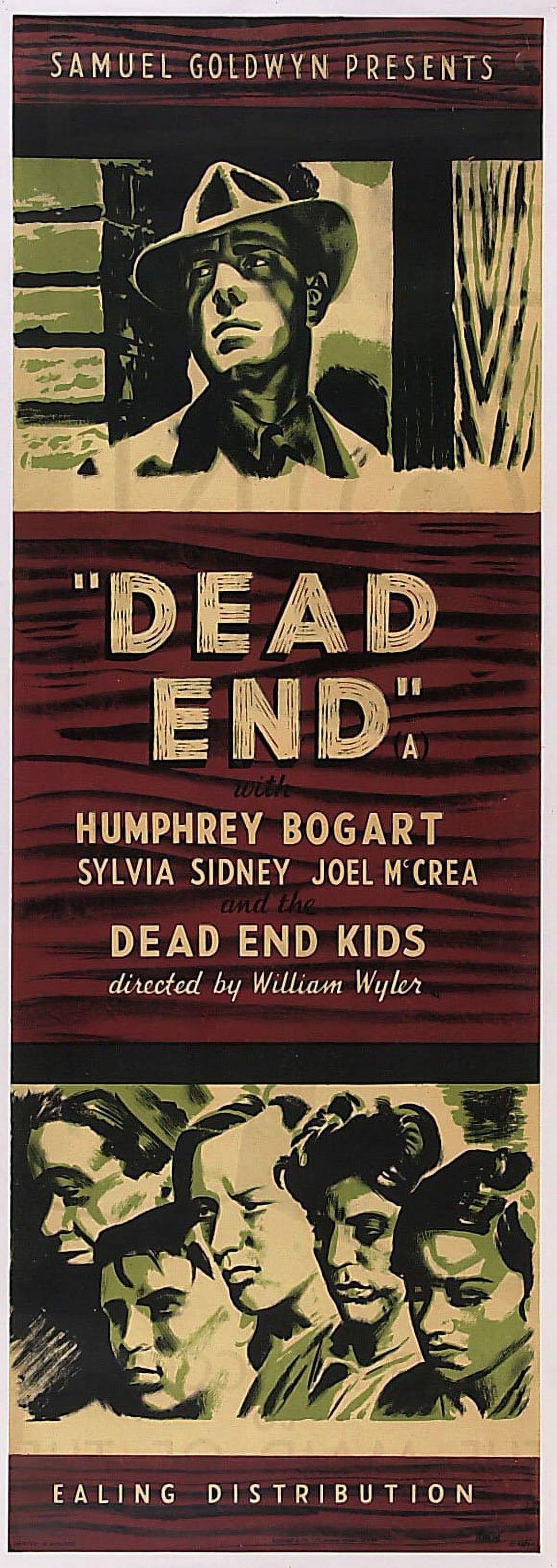 Dead End - movie POSTER (Insert Style B) (14" x 36") (1937) - Walmart.com