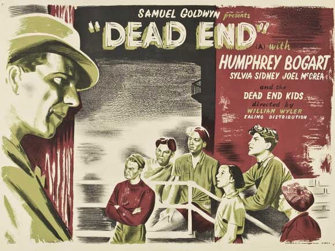 Dead End - movie POSTER (Style B) (30" x 40") (1937) - Walmart.com