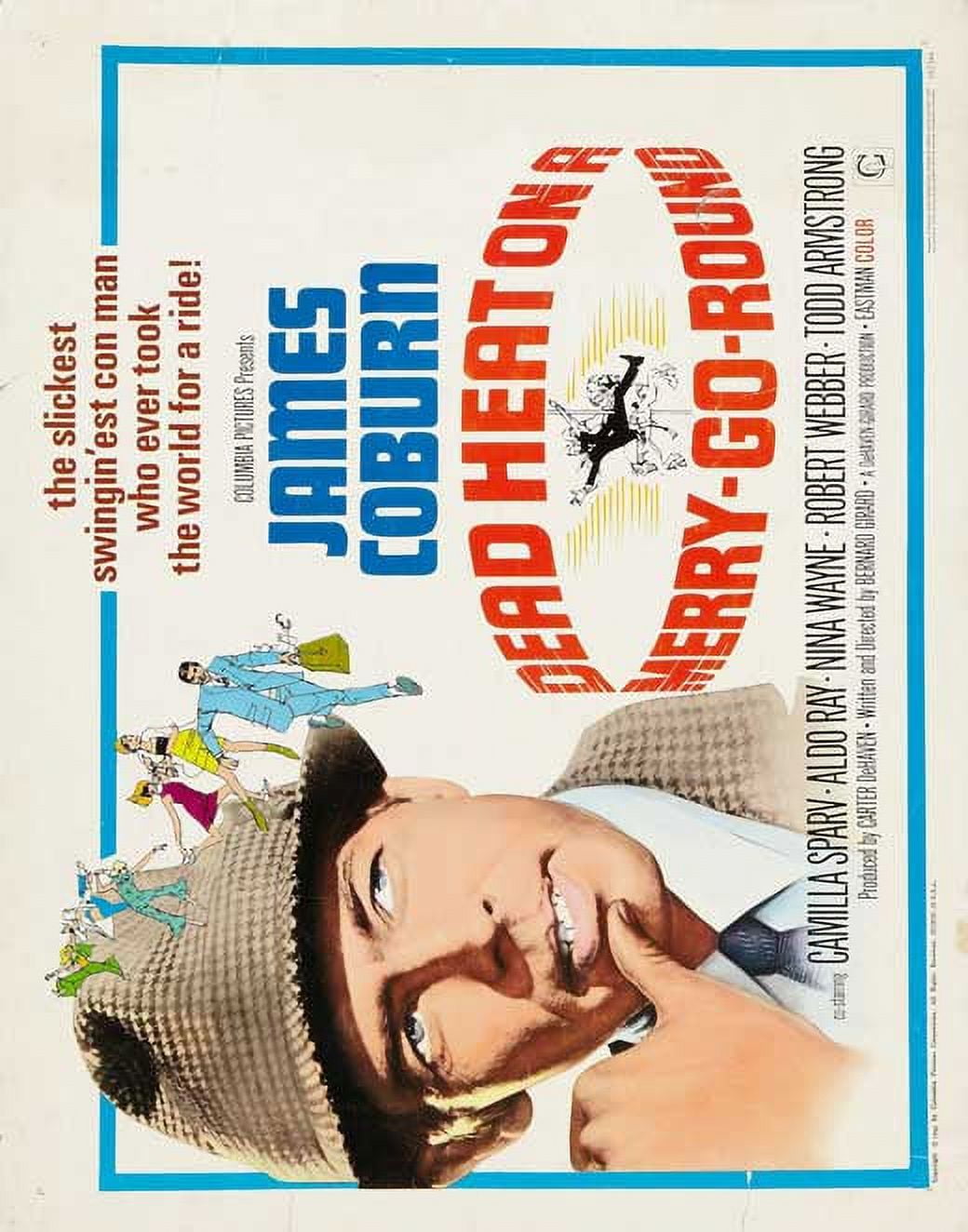 Dead Heat on a Merry-Go-Round - movie POSTER (Style A) (22" x 28") (1966) - Walmart.com