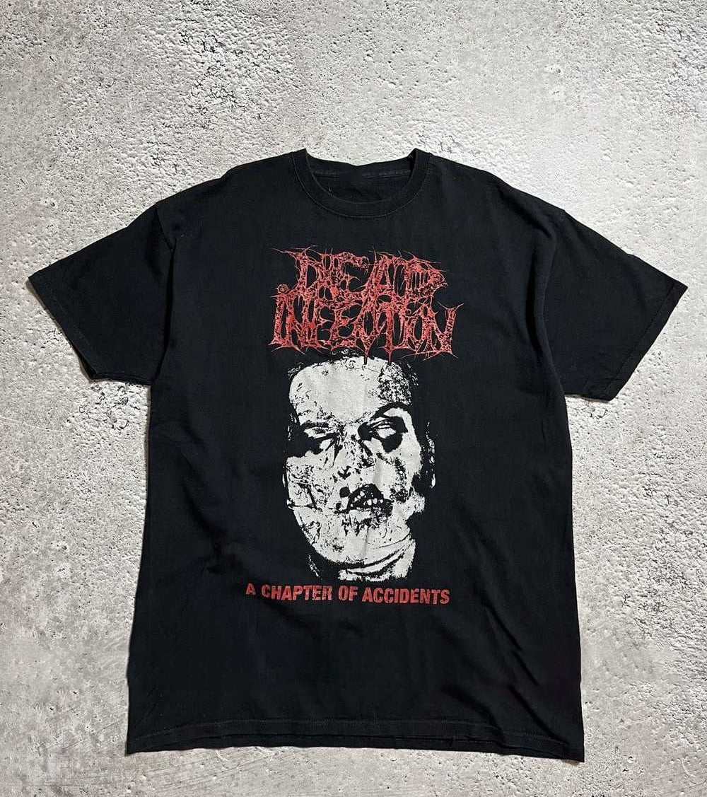 Dead Infection Metal Chapter Accidents Unisex Cotton T-Shirt DI643 ...