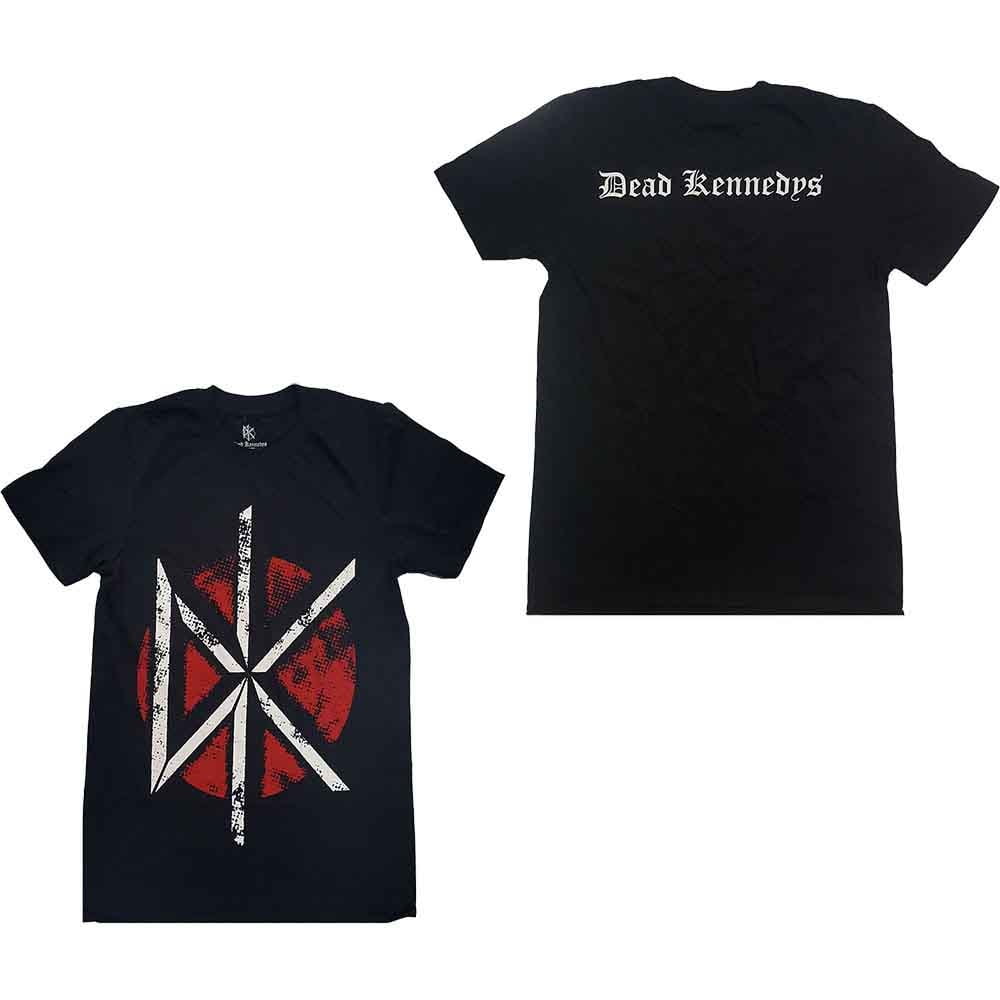 Dead Kennedys Men's Vintage Distressed Logo T-Shirt Black Large | Officially Licensed ...