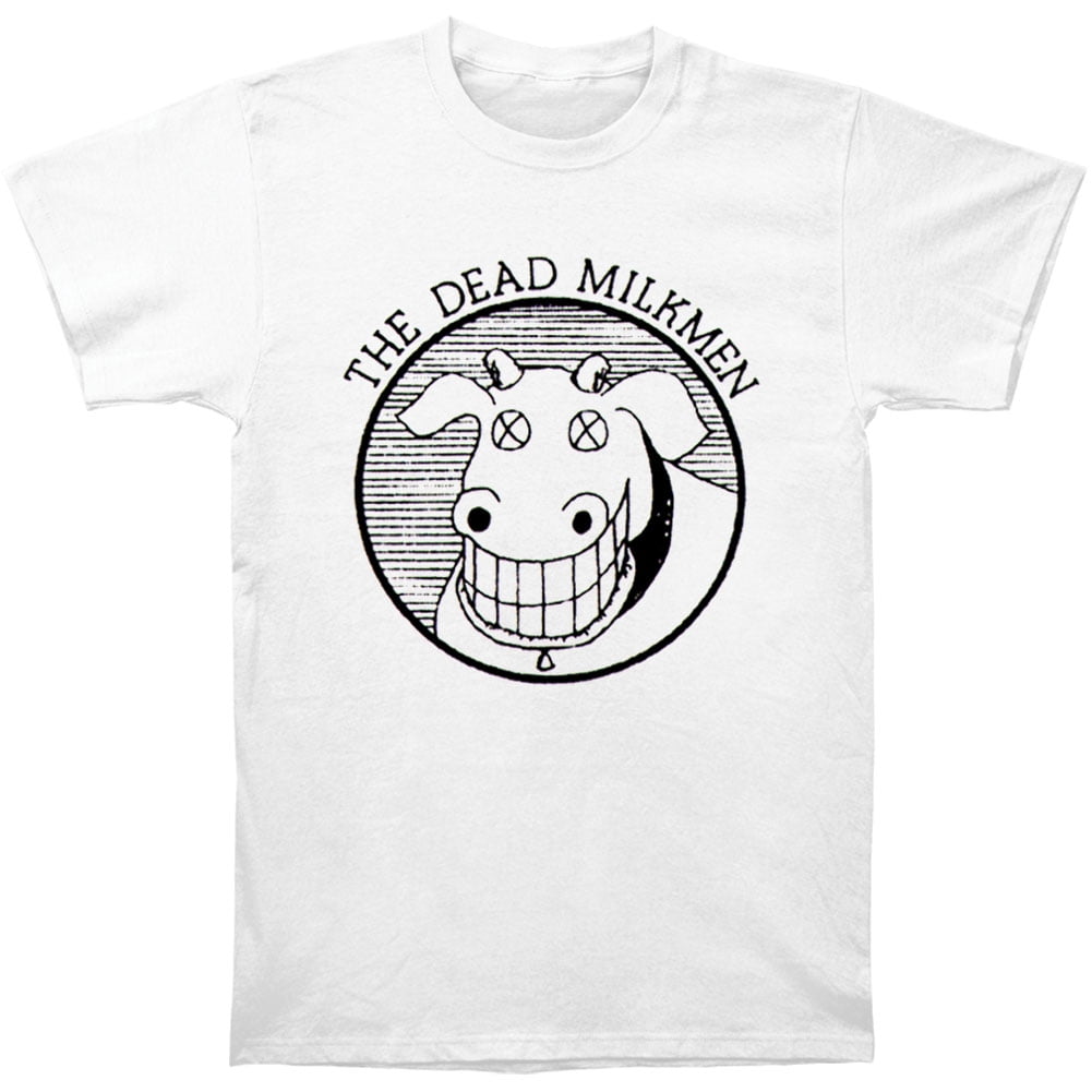 Dead Milkmen Men's Cow Logo T-Shirt White M - Walmart.com