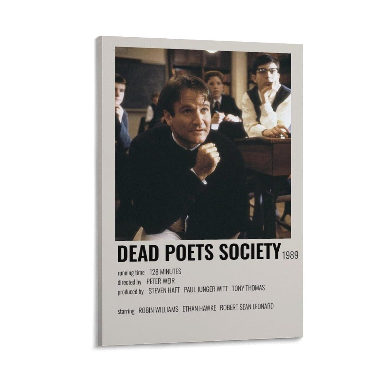 Dead Poets Society Movie Poster (1) Canvas Wall Art Prints Poster Photo ...