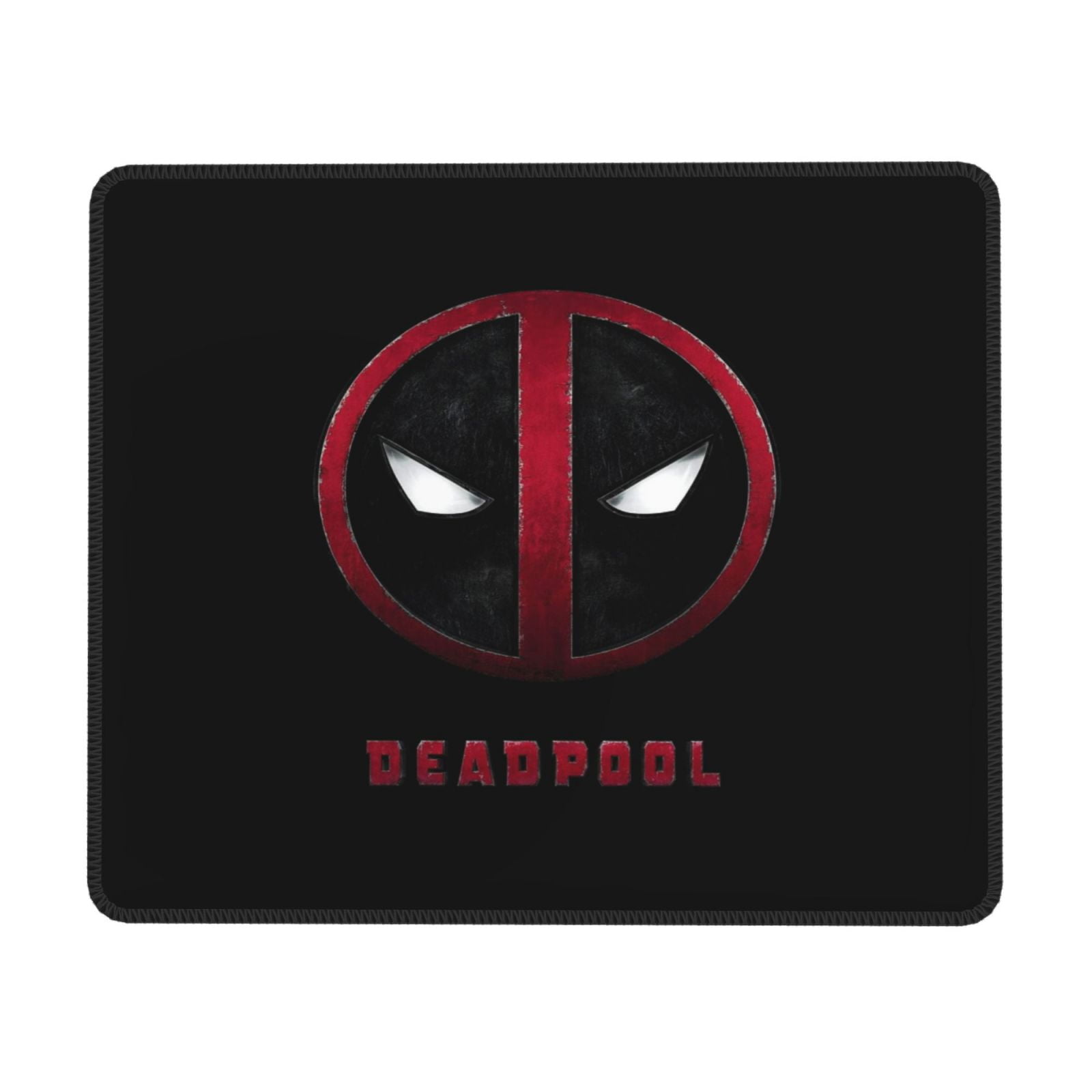 Dead-Poo Mouse Pad Square Stitched Edges Non-Slip Rubber Washable ...