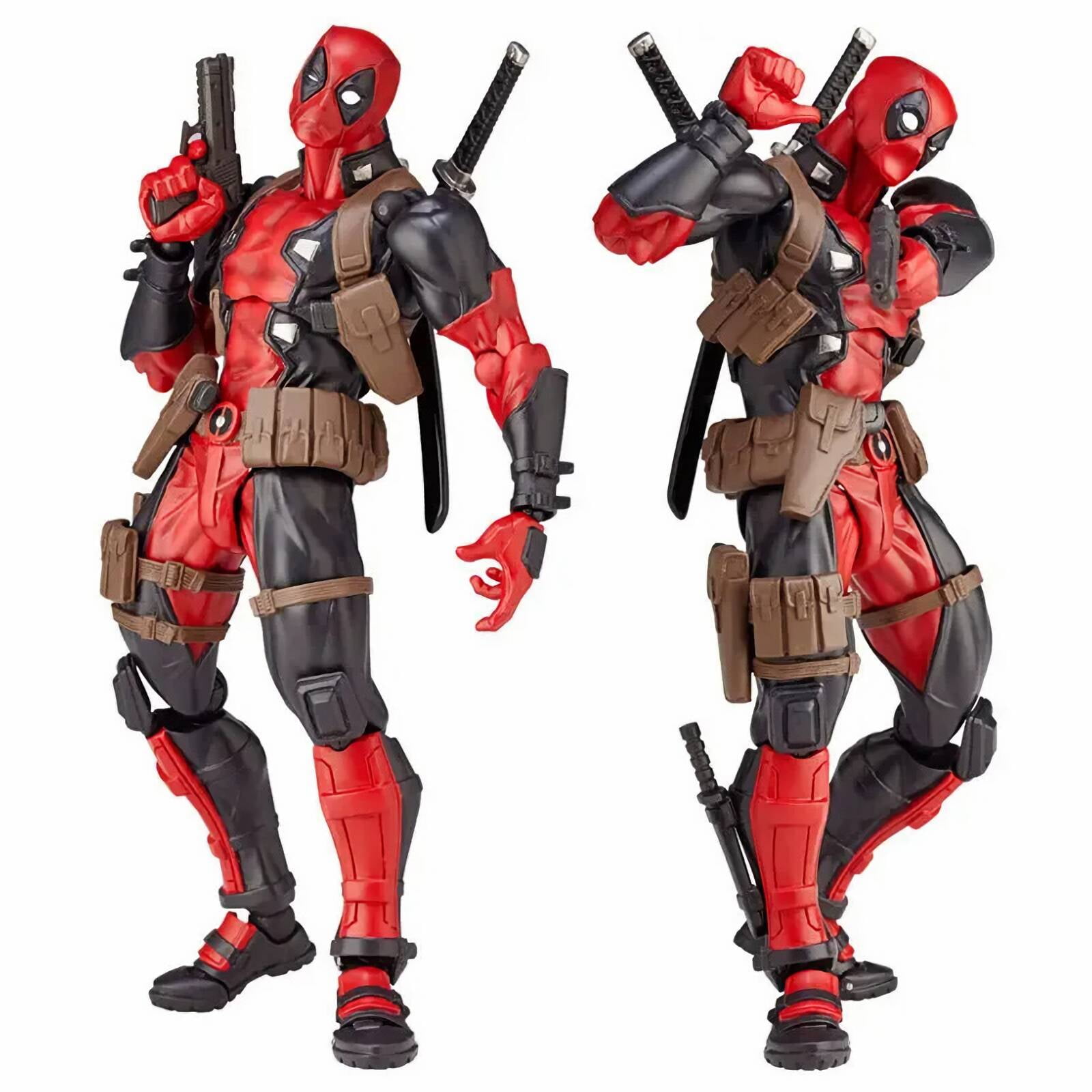 Dead Pool Action Figure Amazing Yamaguchi001 6-Inch 1/12 Scale Moveable ...