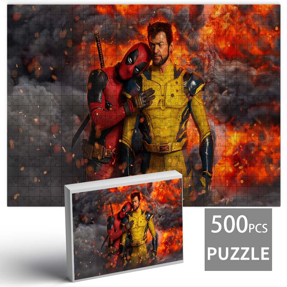 Dead Pool Puzzles for Adults 500 Pieces Jigsaw Challenging Hard ...