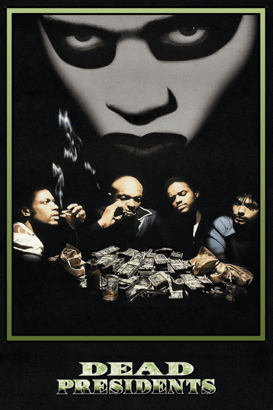 Dead Presidents 1995 Poster 24x36 - Crime Drama Action Classic Vintage ...